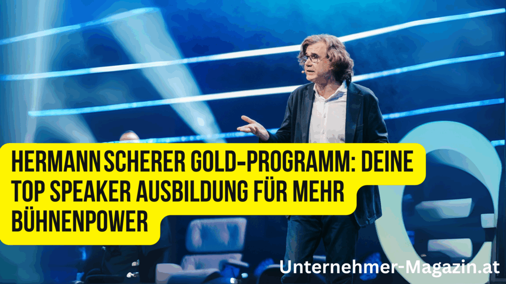 Hermann Scherer Gold‑Programm: Deine Top Speaker Ausbildung für mehr ...
